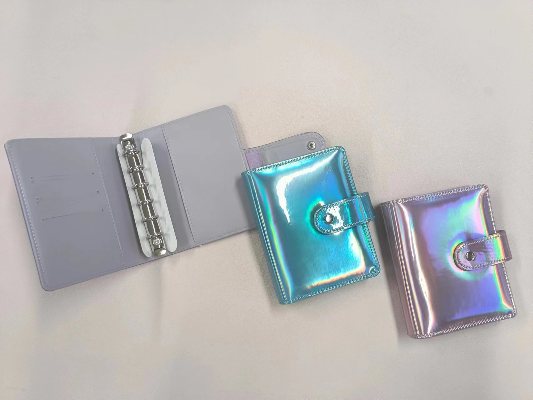 Money Organizer Saving A7 Holographic Binder Budget Planner - Temu