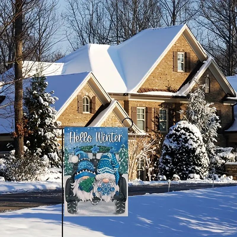 Hello Landscaping Garden Flag Black - Temu Australia