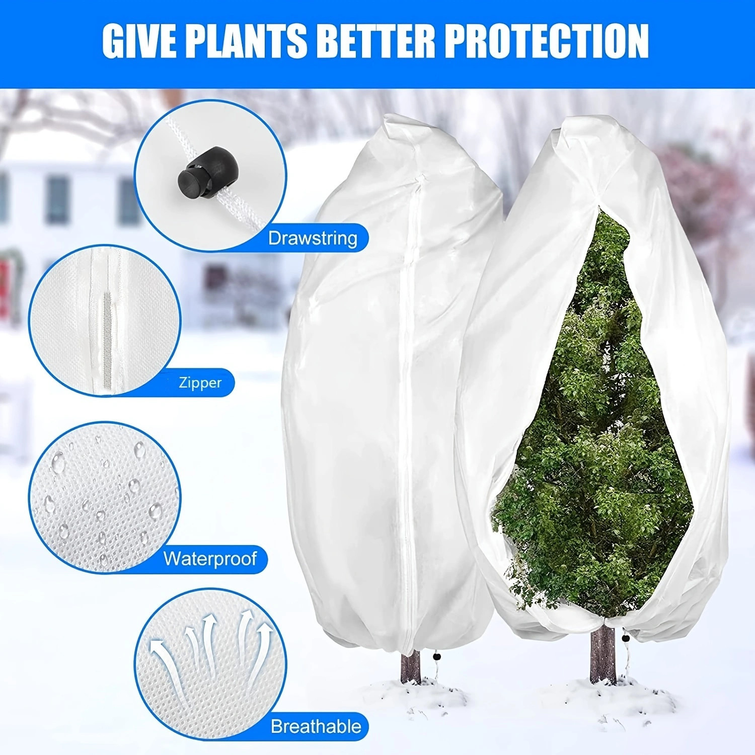 Plant Covers Freeze Protection Plant Frost Protection Covers - Temu