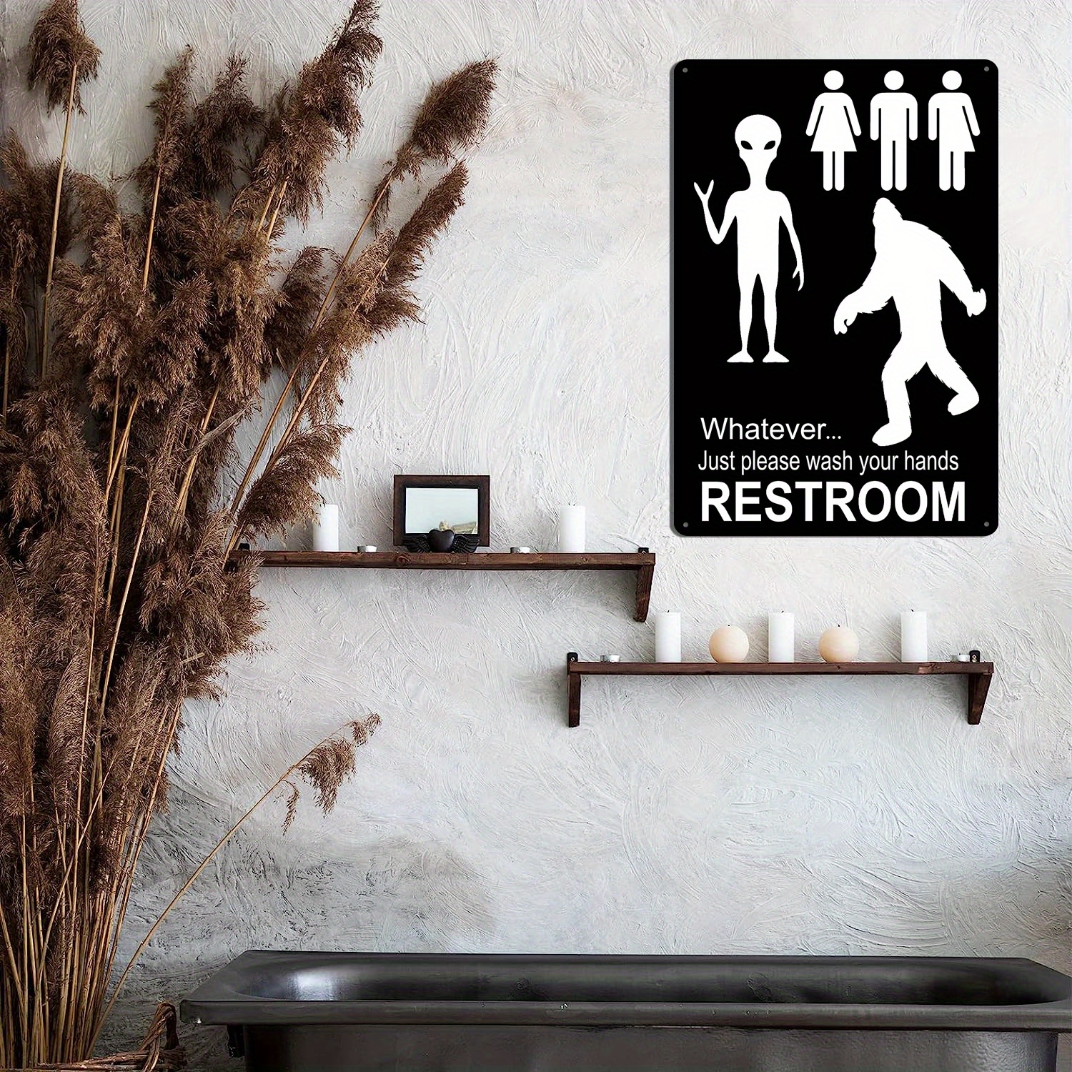 Vintage Signs Metal Plaque Sign Please Wash Hands Sign - Temu