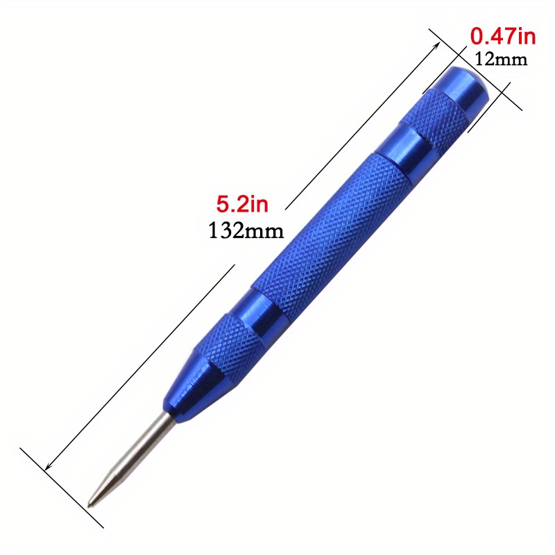 Automatic Spring Loaded Positioner Center Punch Hand Tool - Temu United ...