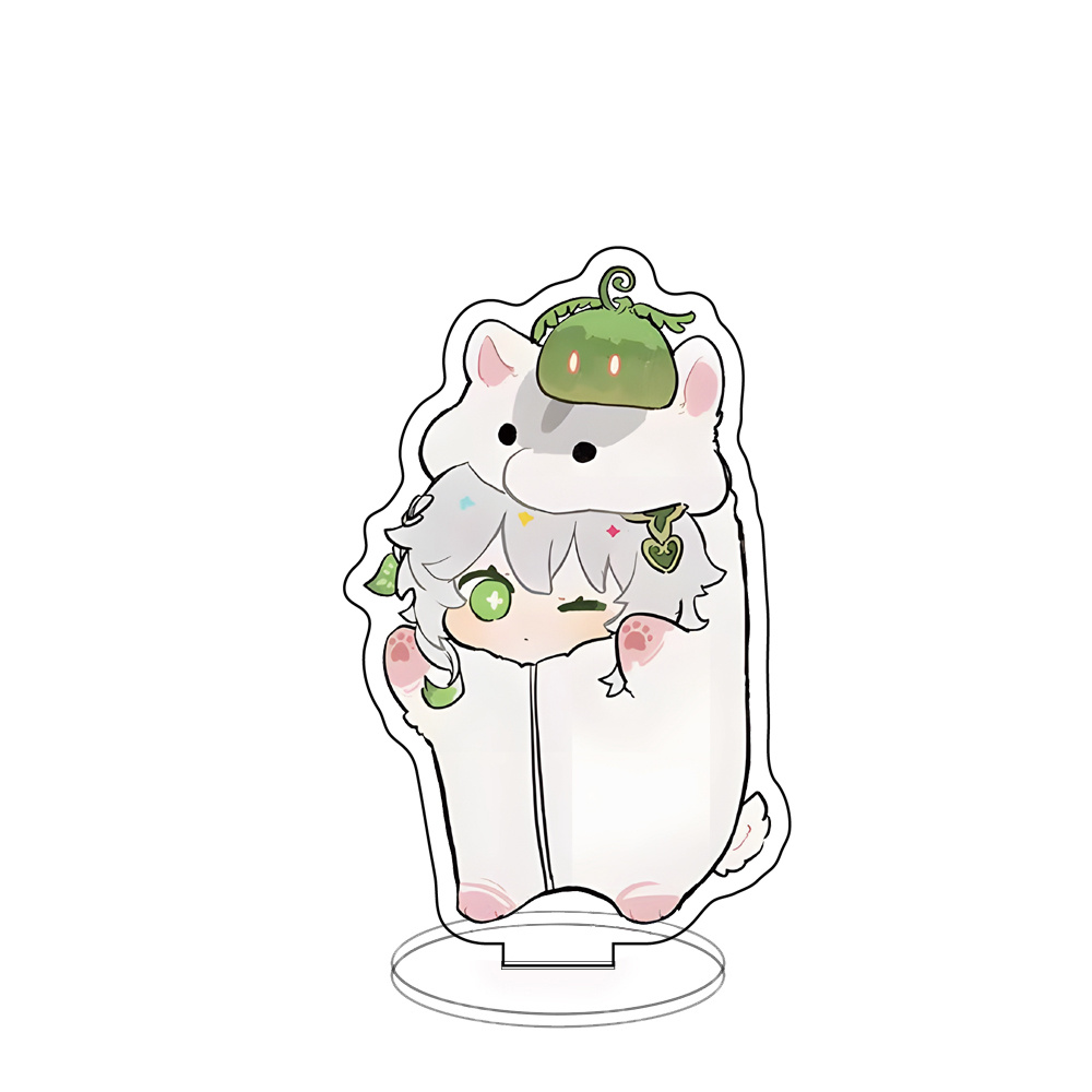 Anime Acrylic Game Figures Stand Model Plate Desk Decor - Temu Australia