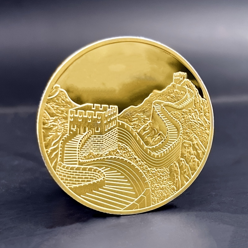 Collectible Panda Commemorative Coin Metal Souvenir - Temu