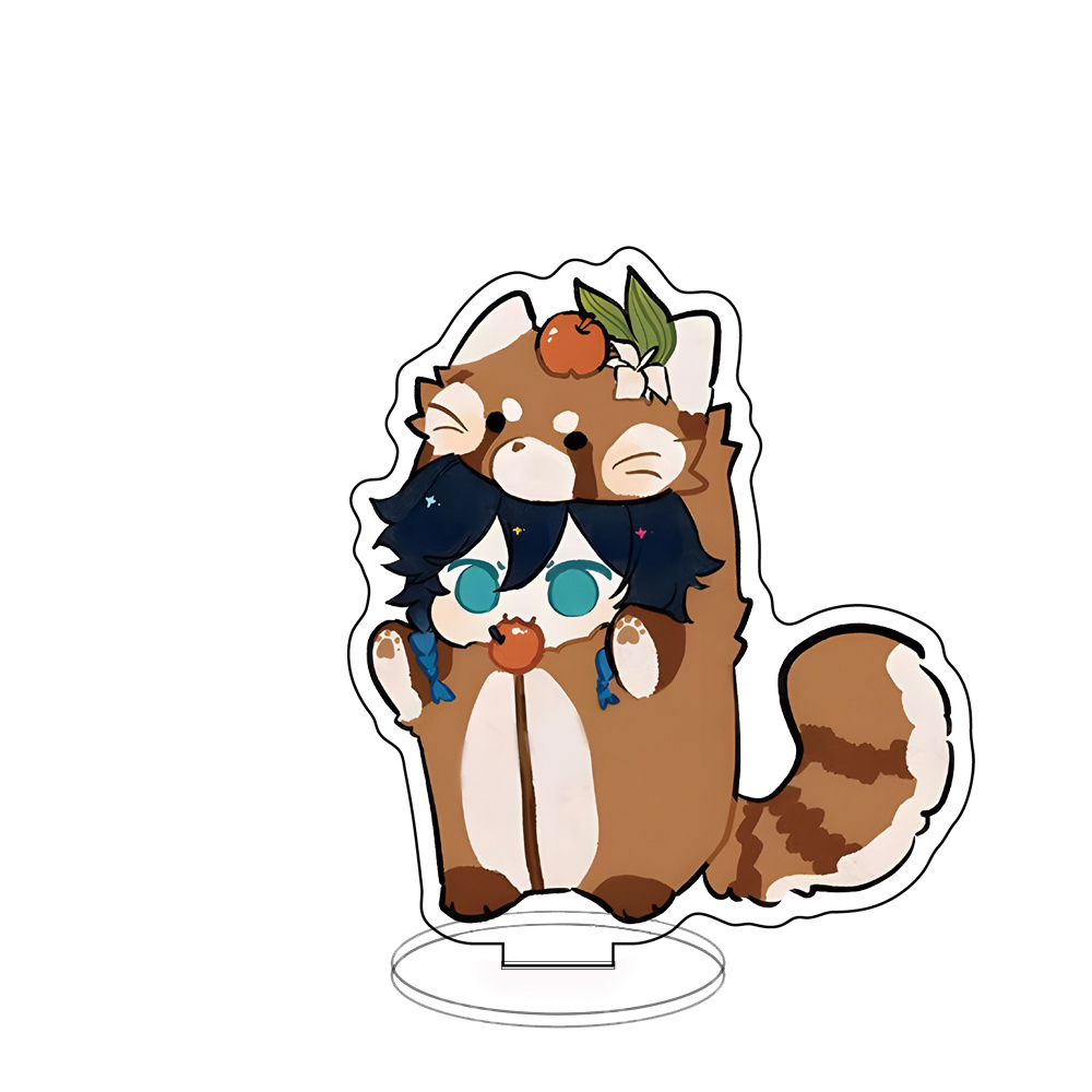 Anime Acrylic Game Figures Stand Model Plate Desk Decor - Temu Australia