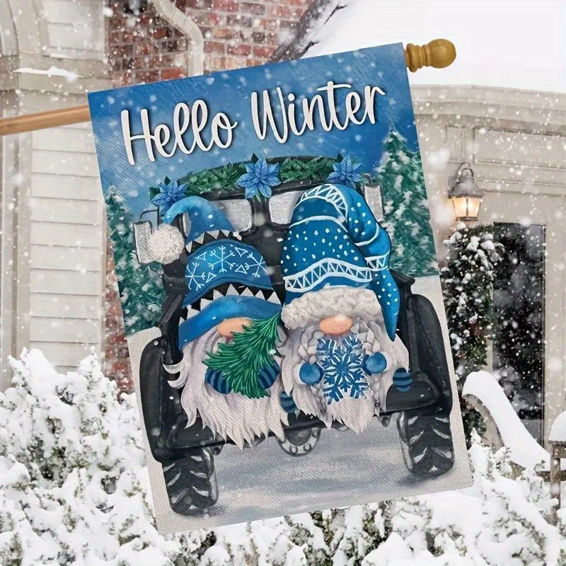 hello landscaping garden flag black - Temu Australia