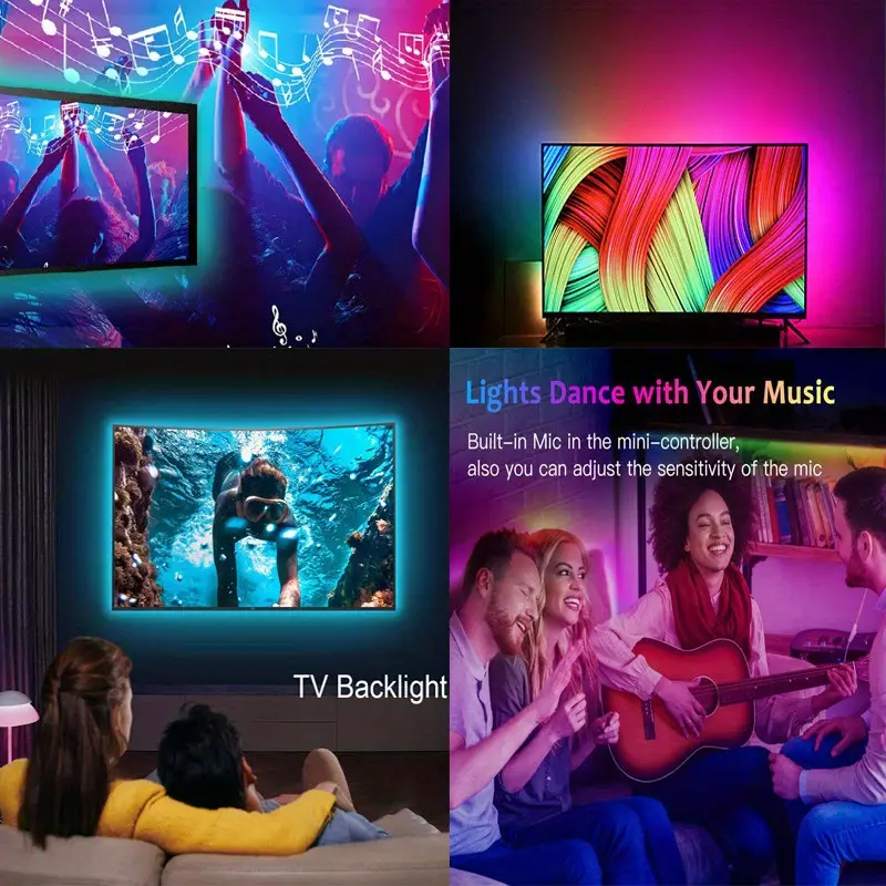 Led Light Strip Tv Backlight Light Strip Music - Temu New Zealand Led Light Strip Tv Backlight Light Strip Music - Temu New Zealand