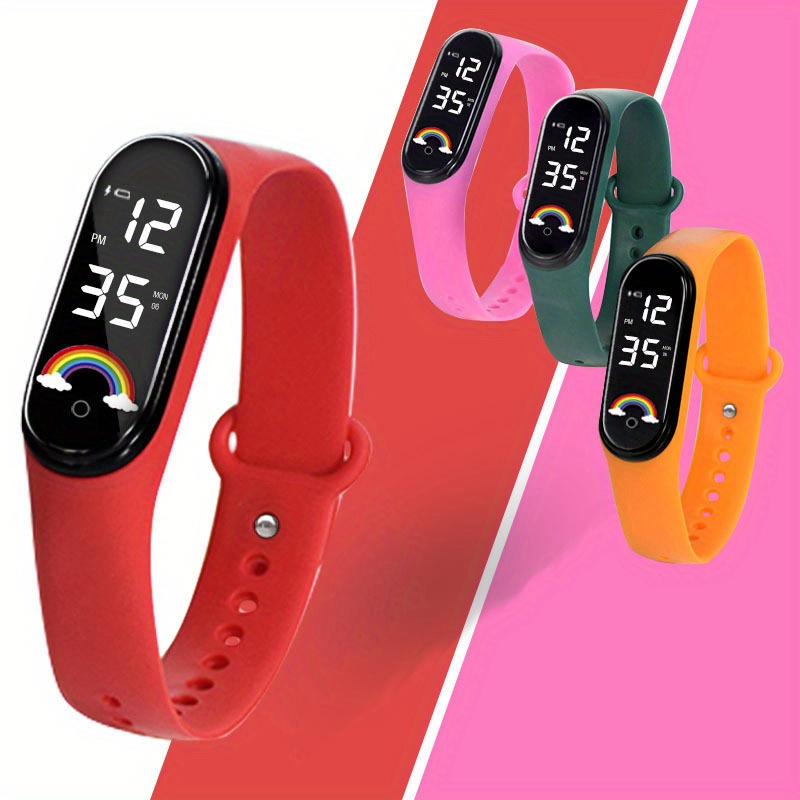 Fashion Waterproof Led Sports Watch Holiday Gift - Temu United Kingdom