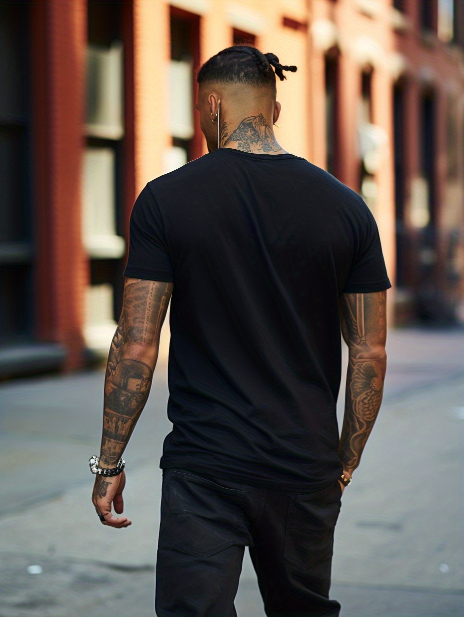 Men's Moisture Wicking Performance Mesh Short Sleeve Running - Temu ...