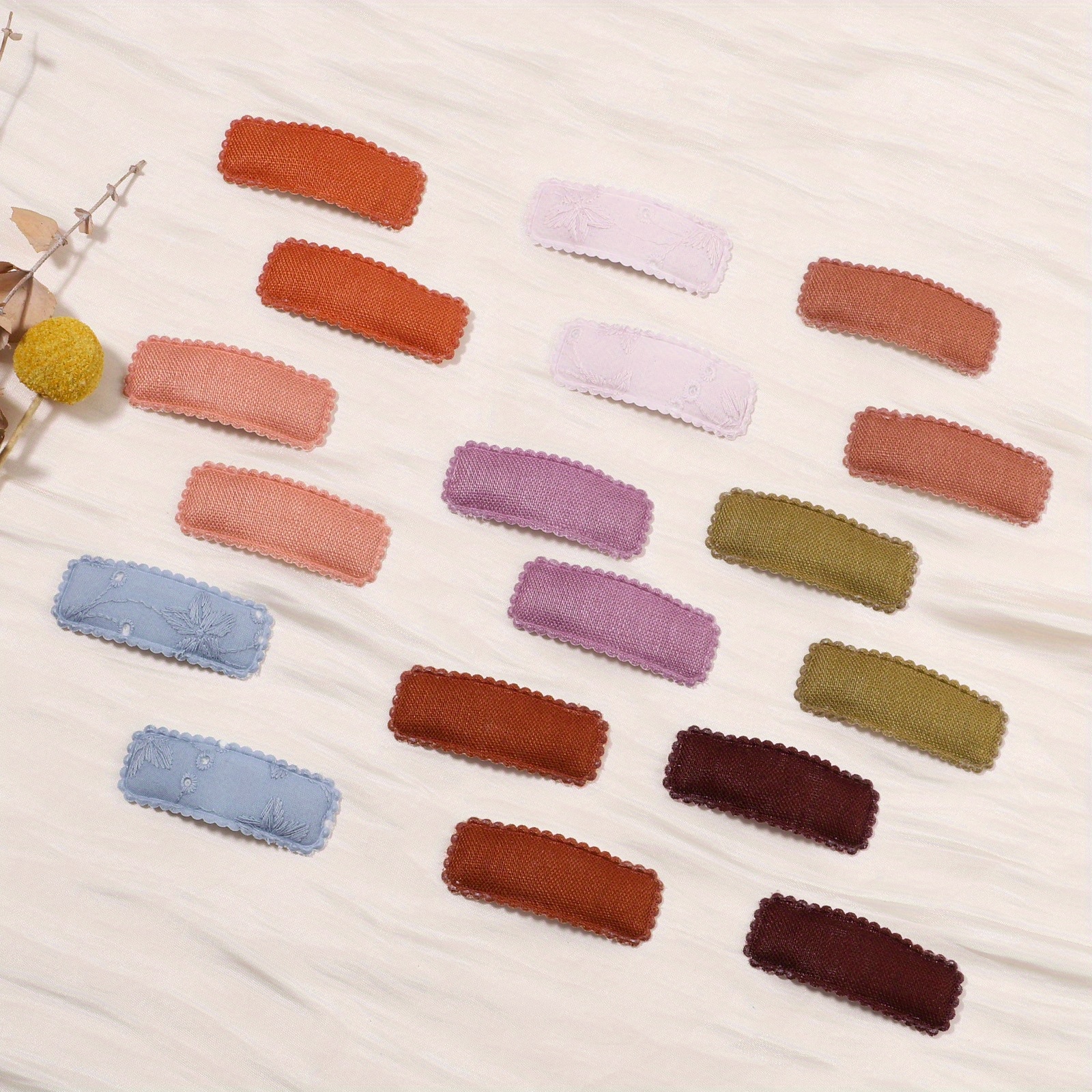 18pcs summer headwear childrens hair clips multiple colors hair ...