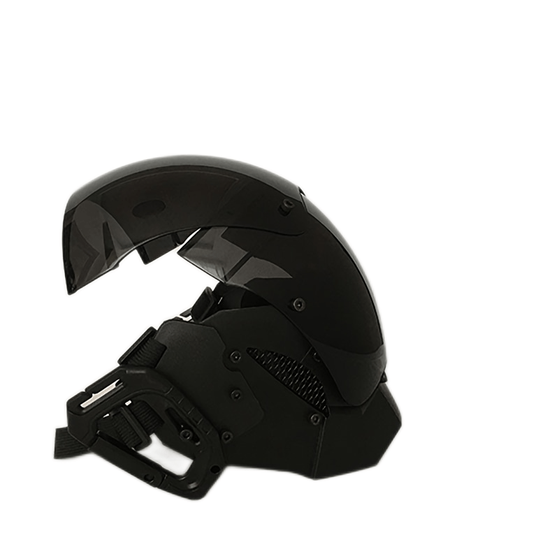 1pc Mens Cyberpunk Posing Mask Cos Mechanical Gift Role Playing ...