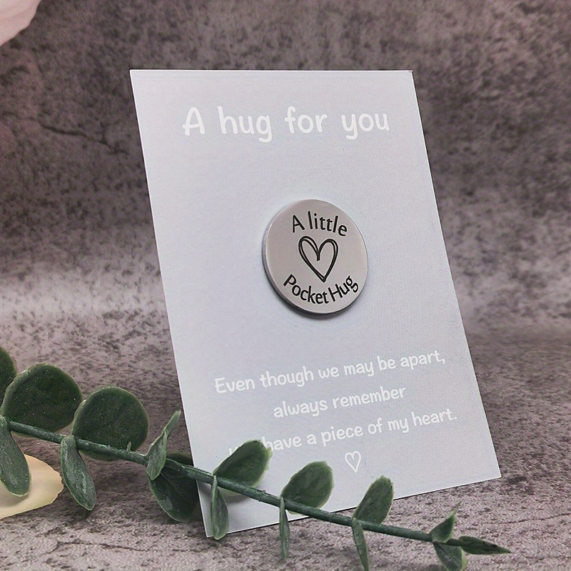 Pocket Hug Token Stainless Steel Isolation - Temu Netherlands