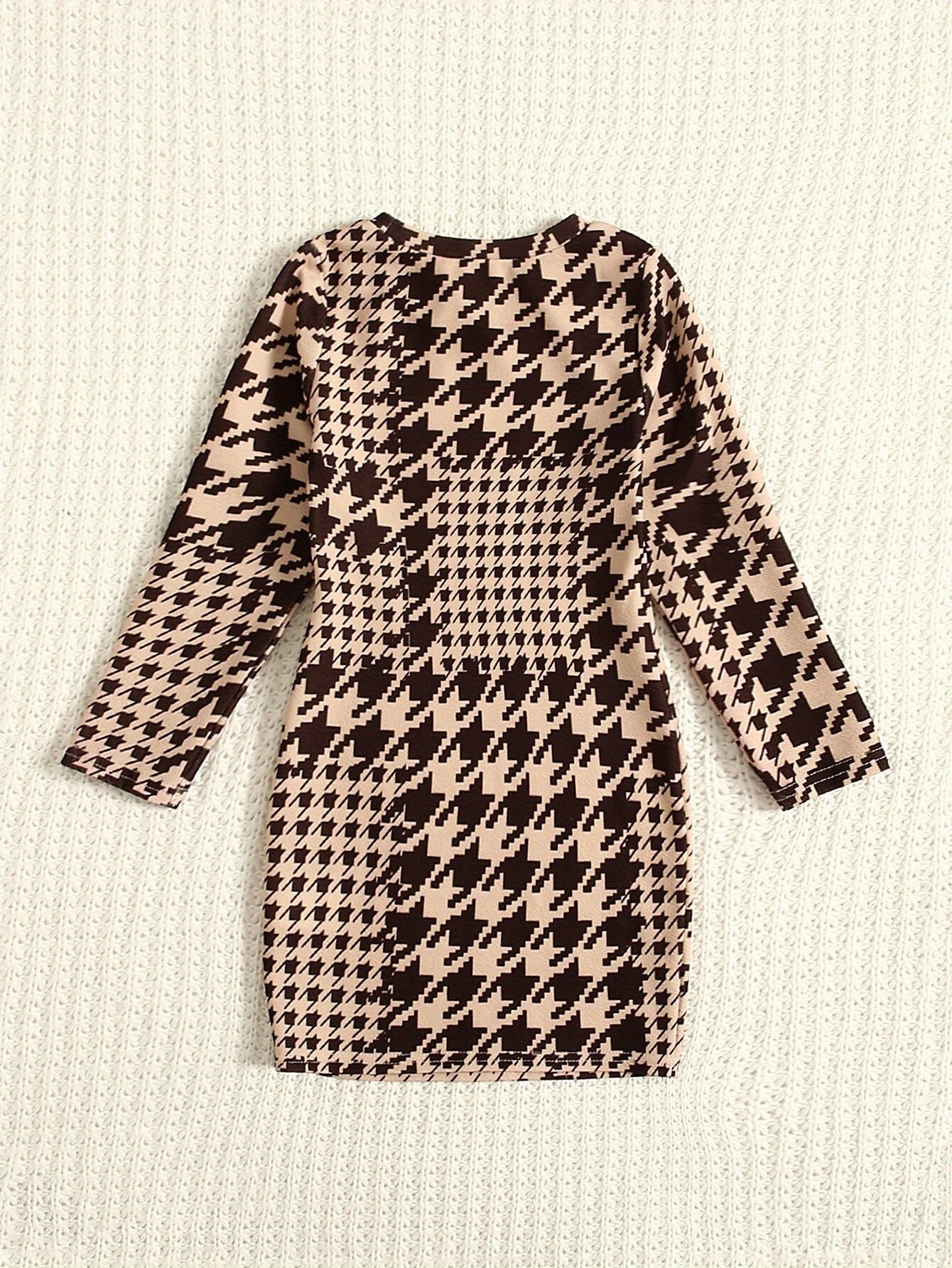 Girls Print Bodycon Dress Comfy Elegant Dress - Temu