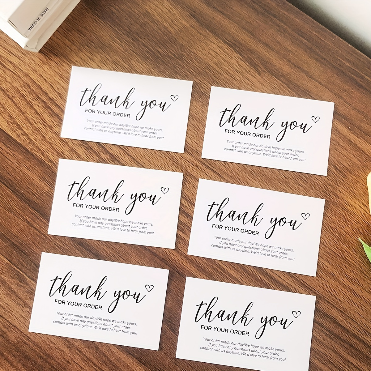 Thank Supporting Small Business Card Thanks Greeting Card - Temu Australia