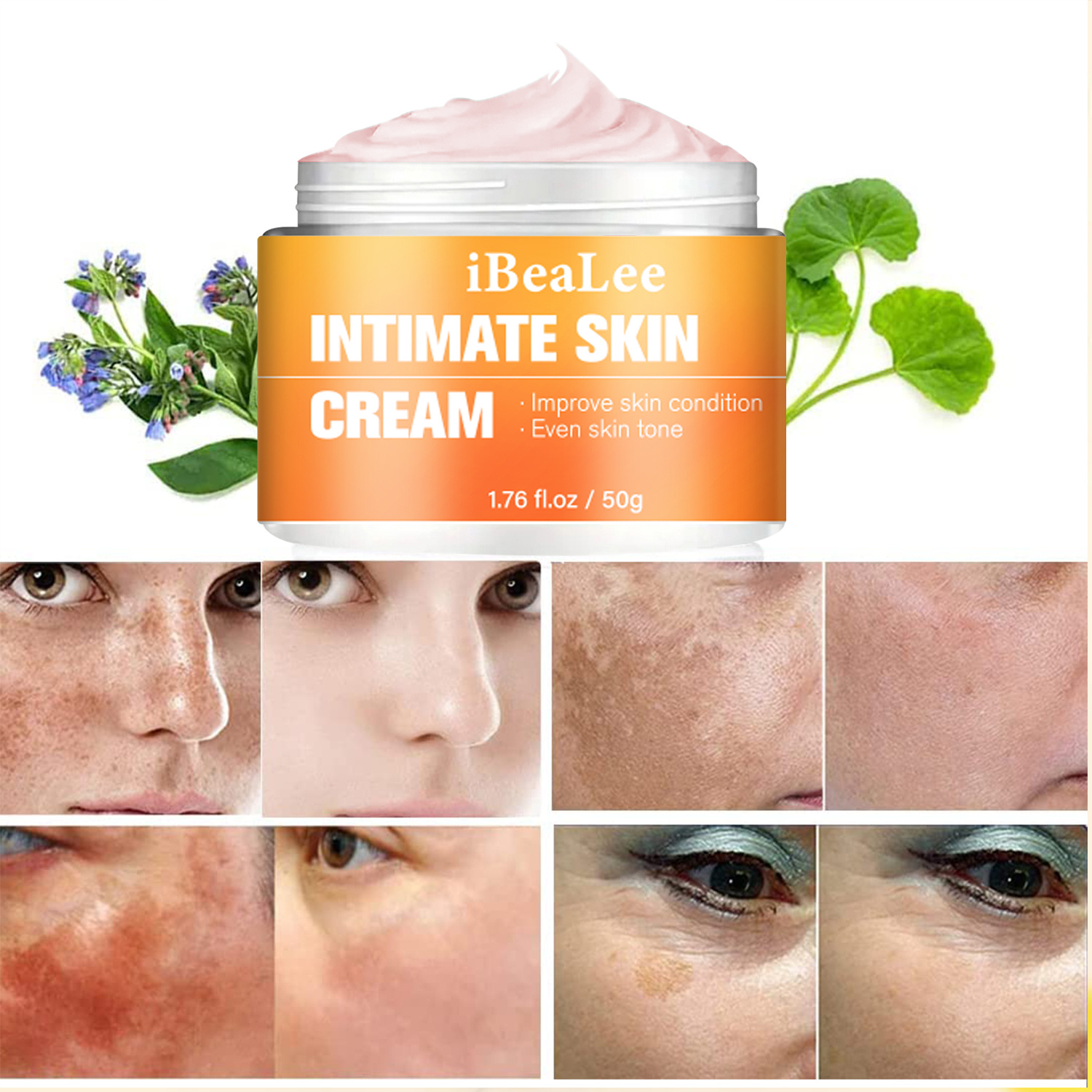 Intimate Skin Cream Natural Skincare For Face Body Sensitive - Temu Germany