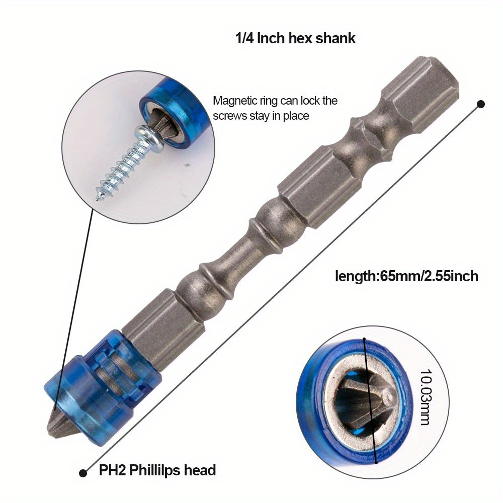 Magnetic Cross Screwdriver Strong Magnet Hex Handle - Temu United