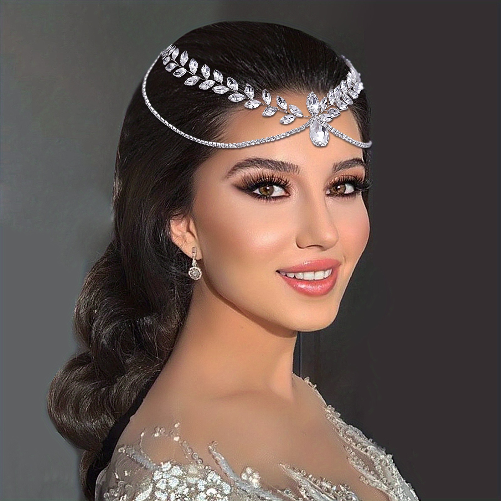 Forehead Hair Accessories Wedding Dresses Matching Special - Temu ...