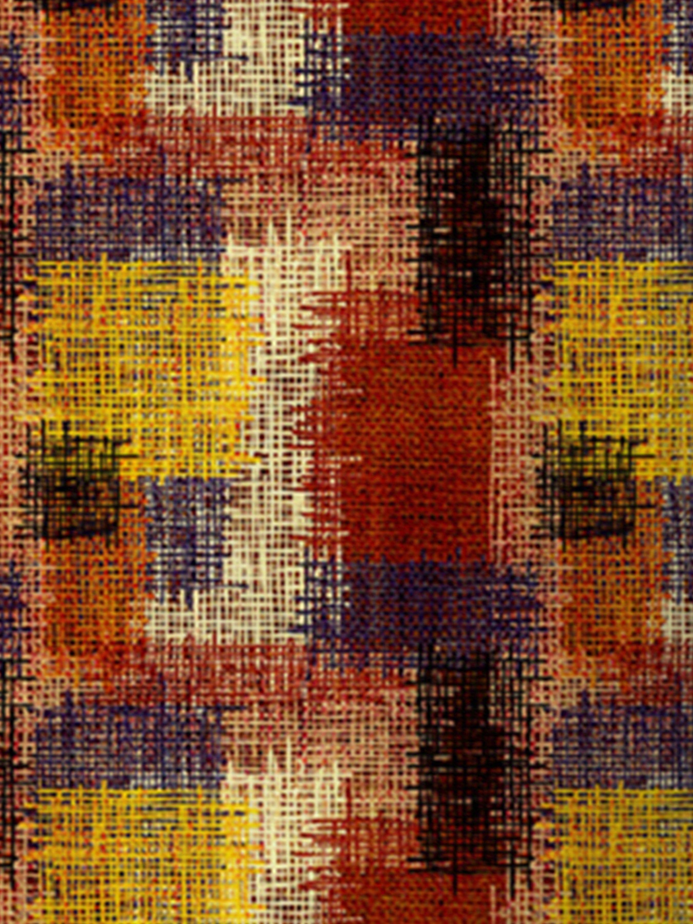 plus size men's contrast color pattern print shirt slim fit - Temu