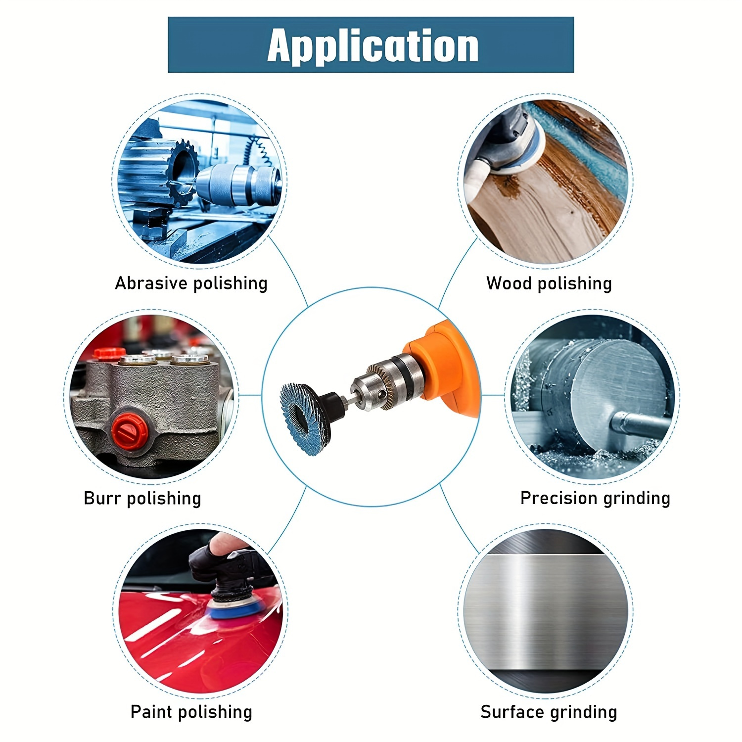 Blade Rectangular Disc Removal Rust Paint Surface Punching - Temu Portugal
