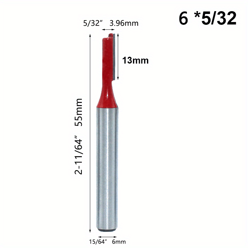 Shank Single Straight Bit Double Flute Milling Cutter - Temu New Zealand