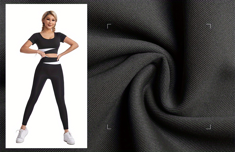 Colorblock Slm Fit Fitness Pants High Stretch High Waist - Temu Australia