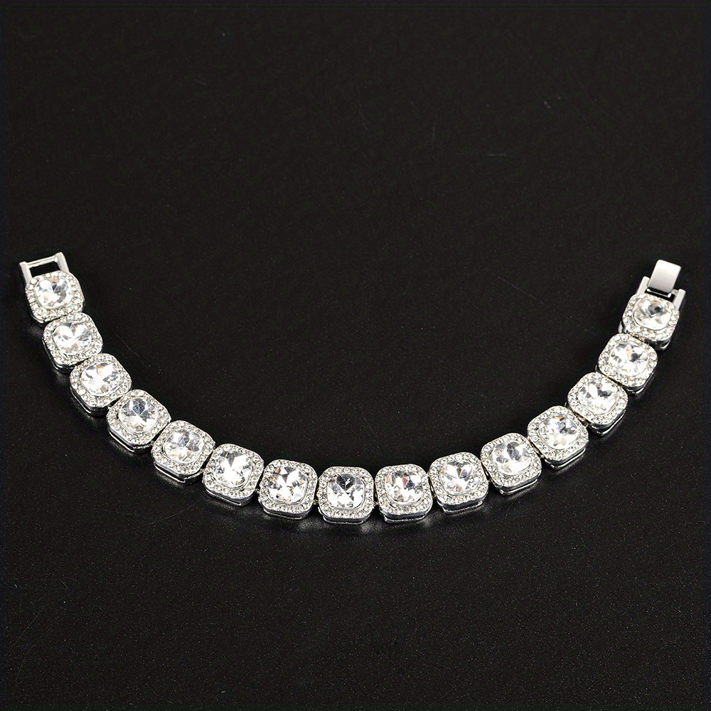 Iced Bracelet Set Rap Accessories Men - Temu Australia