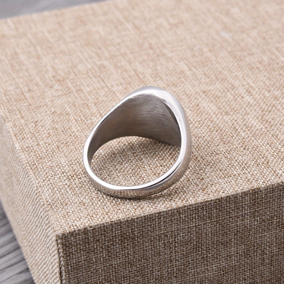 Men's Titanium Steel Synthetic Agate Eye - Temu Philippines