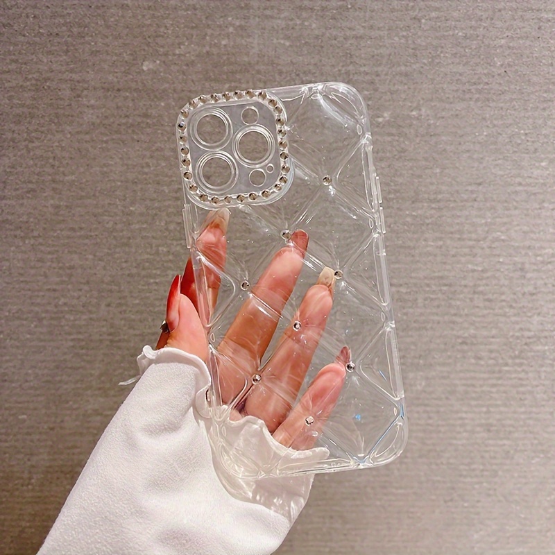 Transparent Diamond Pattern Dotted Drill - Temu New Zealand