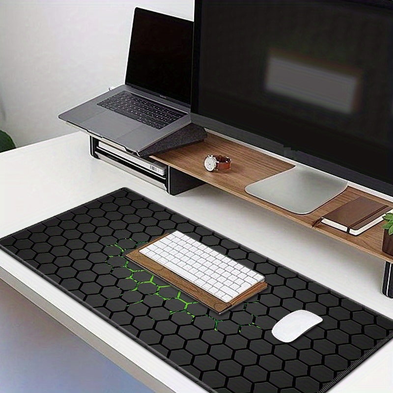 Large Game Mouse Honeycomb Pad Anti slip Base Thick - Temu United Kingdom