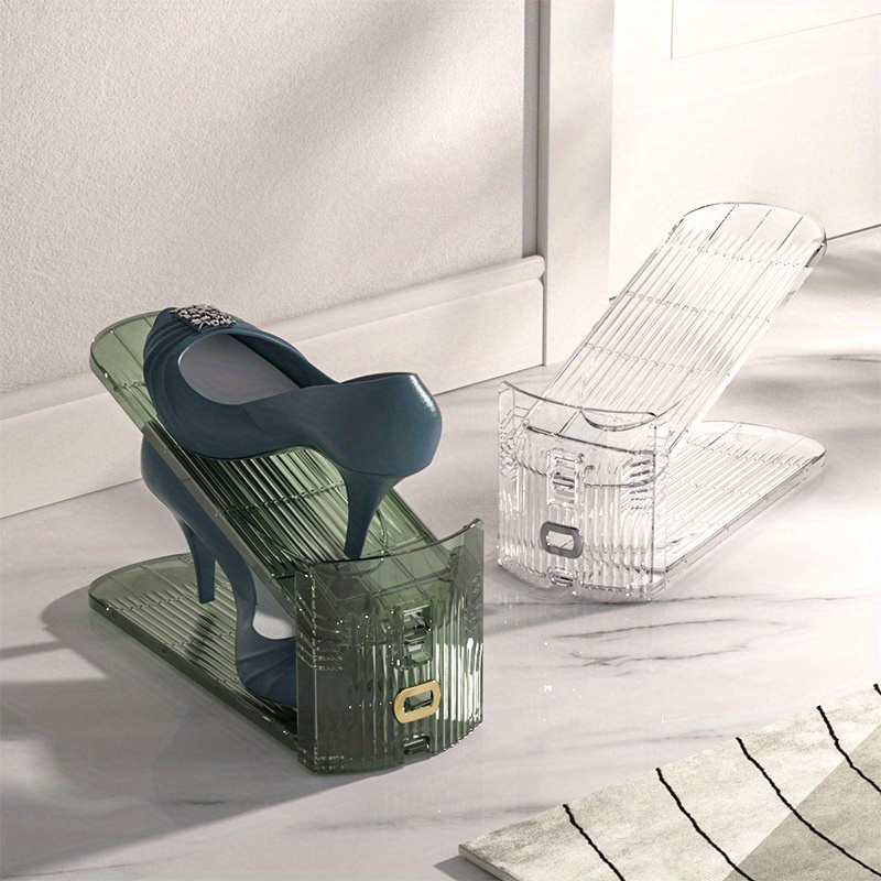 Plastic Adjustable Simple Shoe Rack Space saving Shoe - Temu