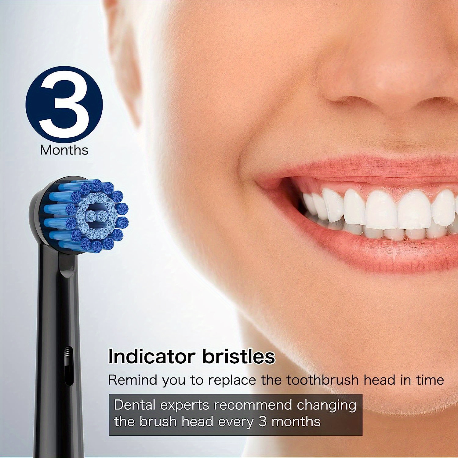 Sensitive Brush Heads Compatible - Temu