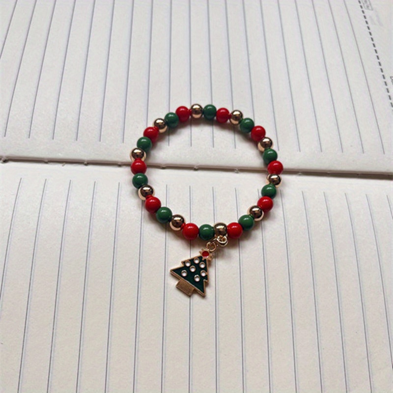 Christmas Bracelet Santa Claus Small Snowman Pendant - Temu Portugal