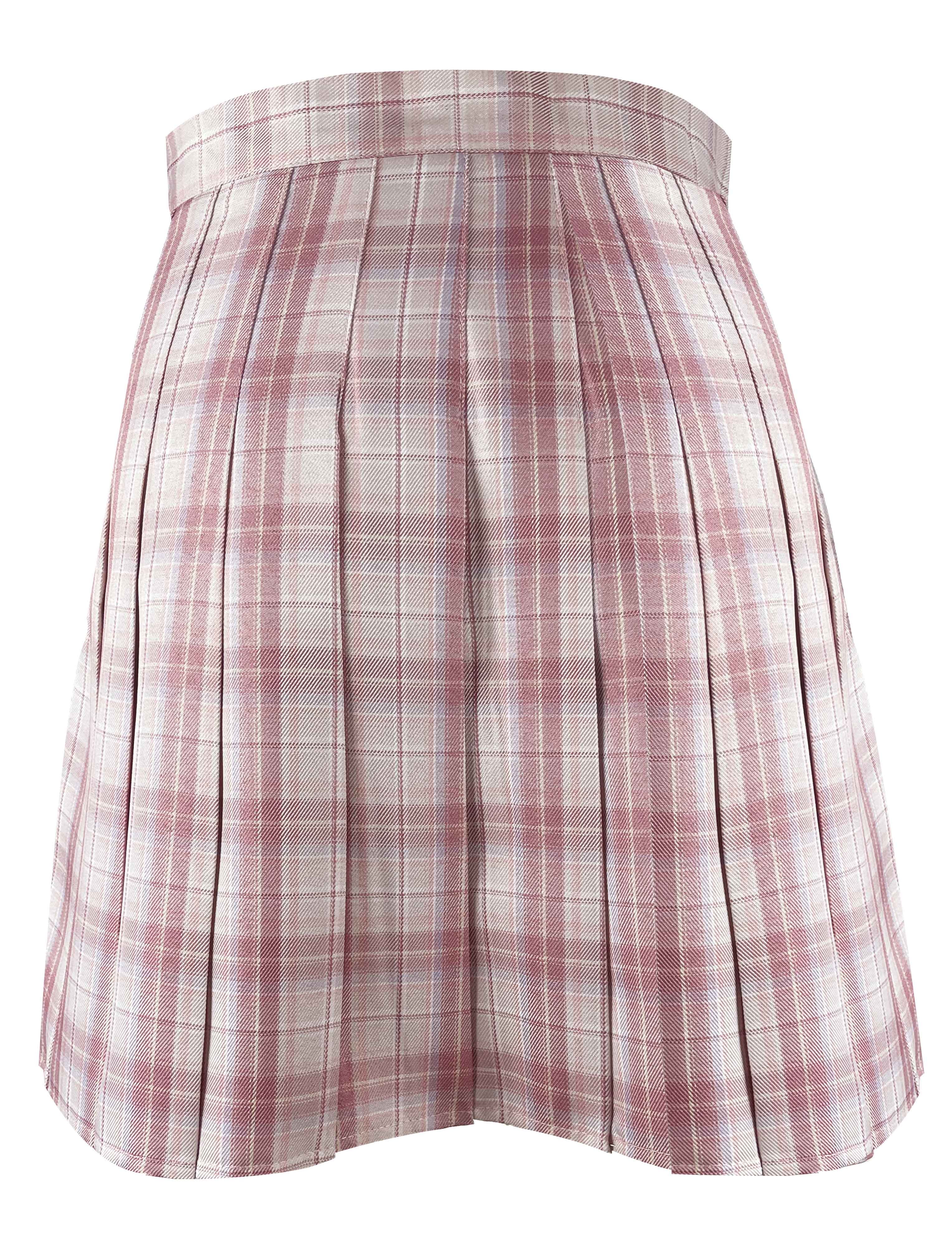 Preppy Kawaii Plaid Pleated Skirts Japanese School Uniform - Temu ...