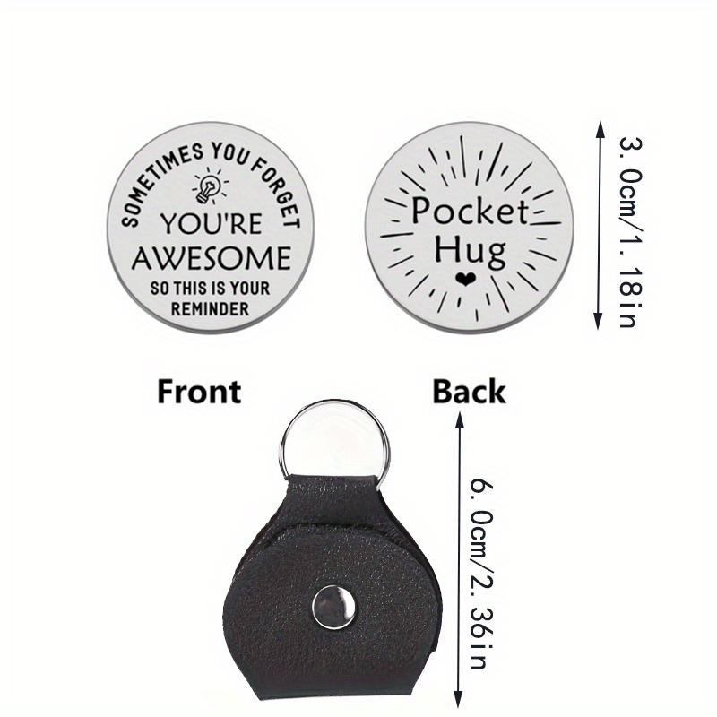Engraving Hug Keychain - Temu
