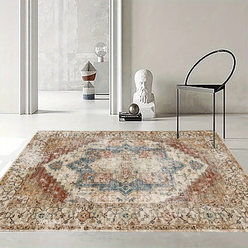 Area Rug Living Room Rugs Non Shedding Washable Farmhouse - Temu United