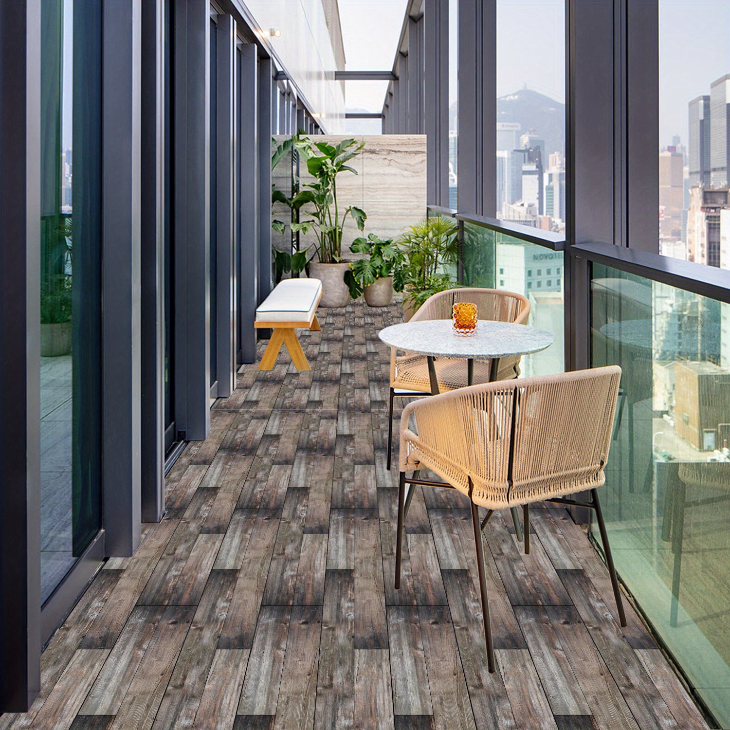 wood floor peel stick floor tile/cover - {region_name}