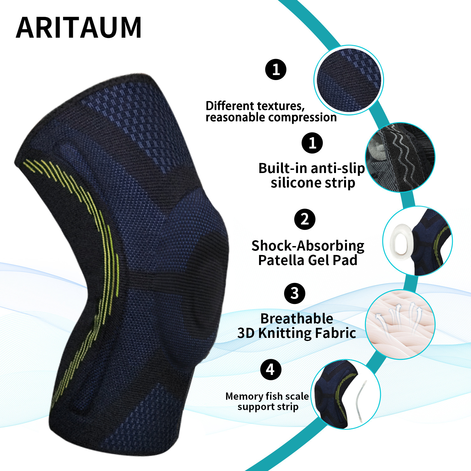 knee braces knee compression knee sleeve - Temu Canada