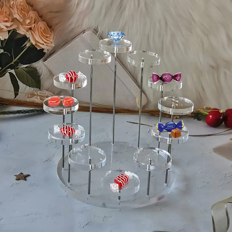 Ring Bracelet Display Stand Acrylic Multi Layer Round - Temu New Zealand Ring Bracelet Display Stand Acrylic Multi Layer Round - Temu New Zealand