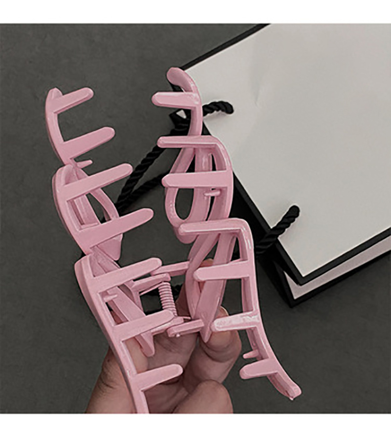 Series Wavy Hair Claw Clip Simple Style Jaw Clips Sweet - Temu