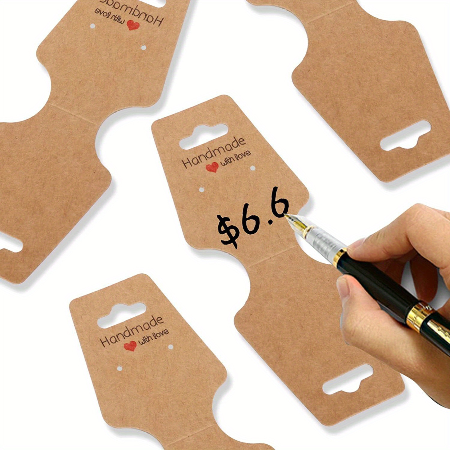 Self adhesive Display Racks Kraft Cardboard Hair Accessories - Temu ...