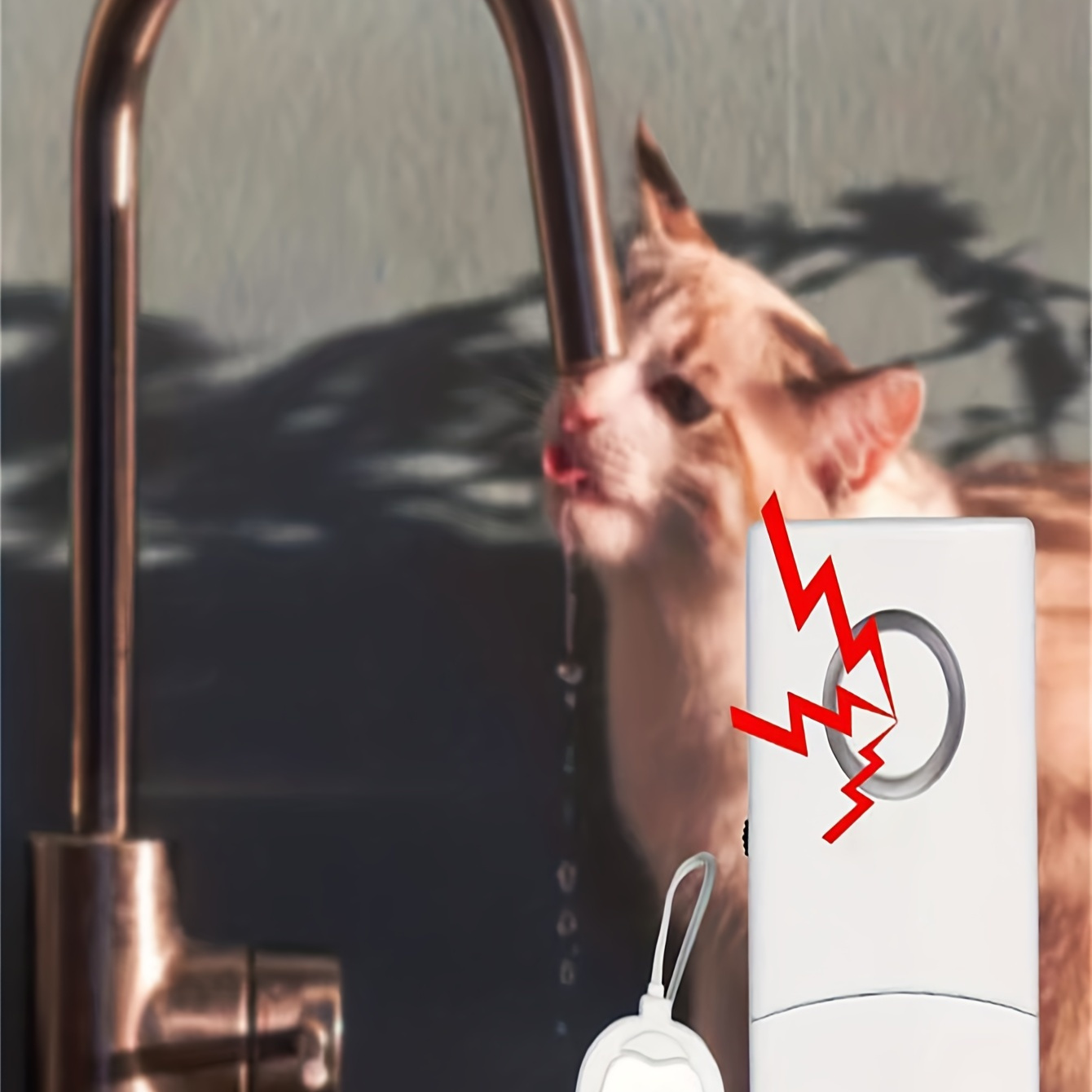 Overflow Alarm Water Detector Overflow Sensor Alarm - Temu New Zealand