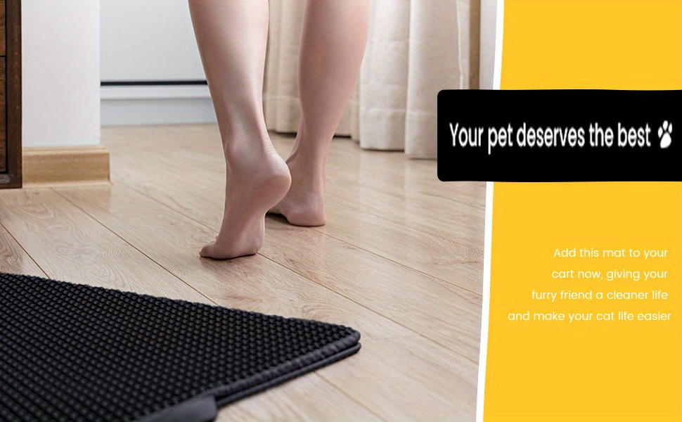 Cat Litter Mat Cat Litter Trapping Mat Honeycomb Double - Temu Australia