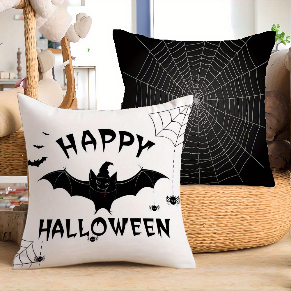 1 יחידה כיסויי כריות דקורטיביים לליל כל הקדושים ציפית מודפסת - Temu Israel