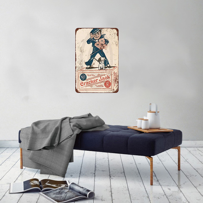 1918 Candy Metal Tin Sign Vintage Plaque Decor - Temu United Kingdom