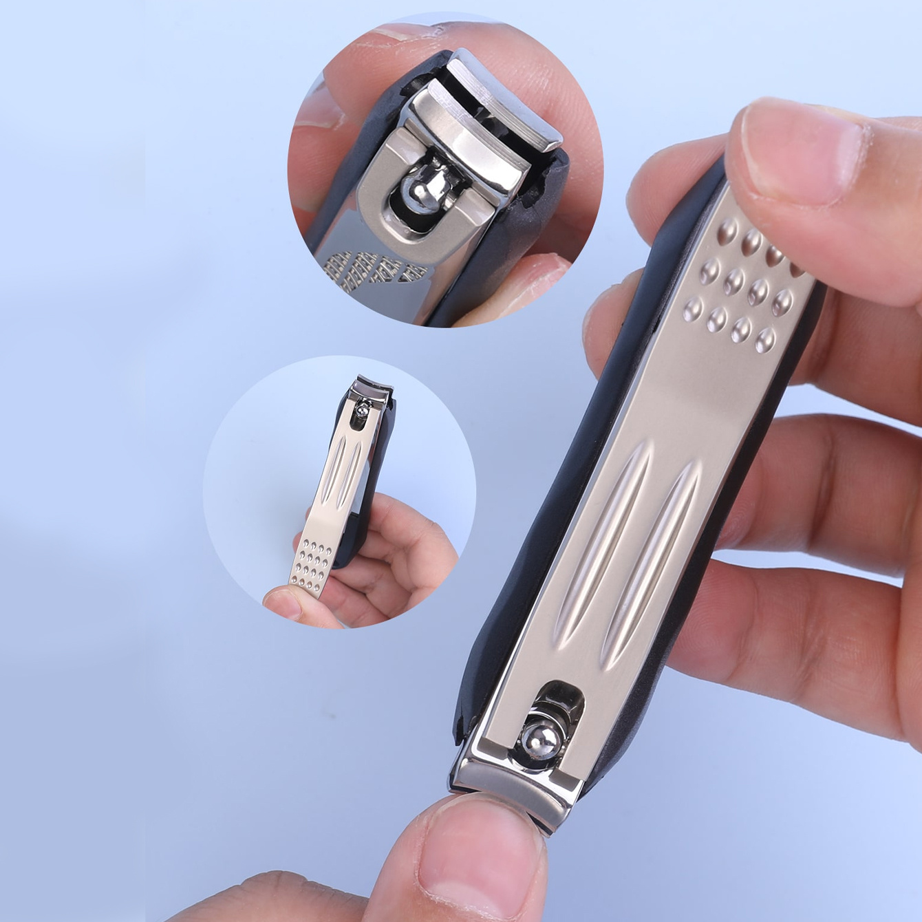 stainless steel nail clippers cutter trimmer anti - {region_name}