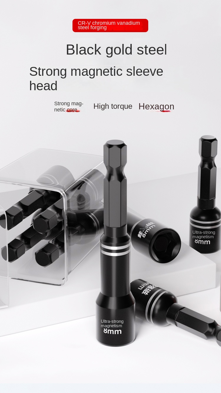strong magnetic sleeve hex socket high - Temu Australia