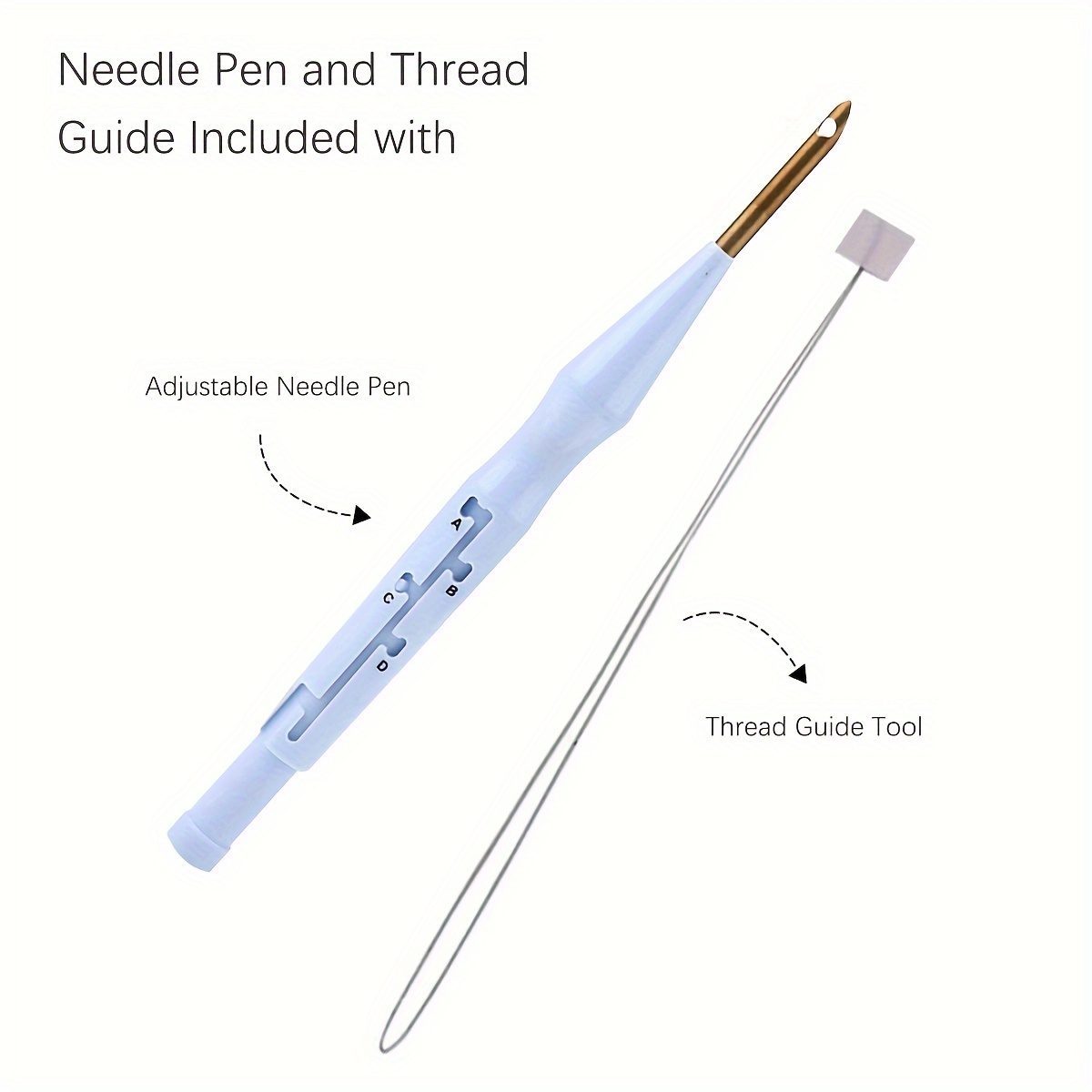 Snowman Pattern Diy Punch Needle Embroidery Kit Stamped - Temu Netherlands