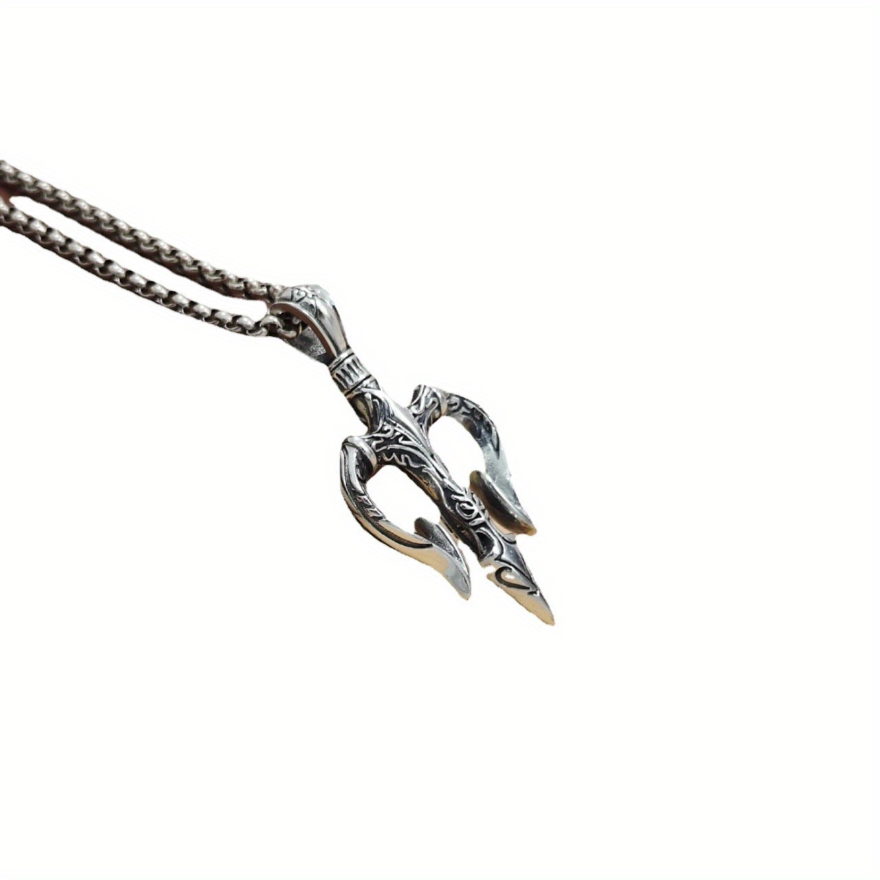 Couple Trident Necklace Send Half Small Gift Car Pendant - Temu New Zealand