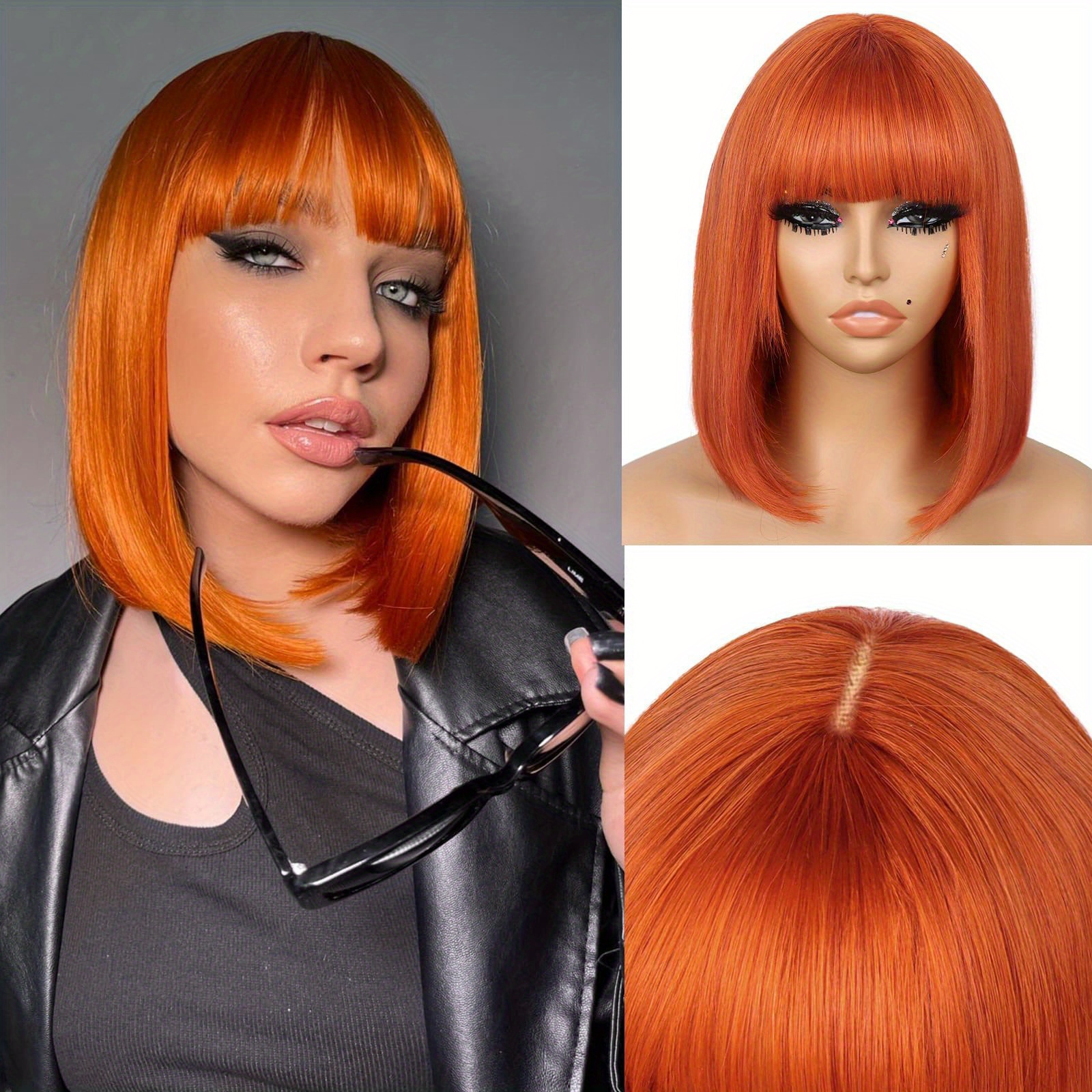 180% Density Wig #350 Bob Wig - Temu New Zealand