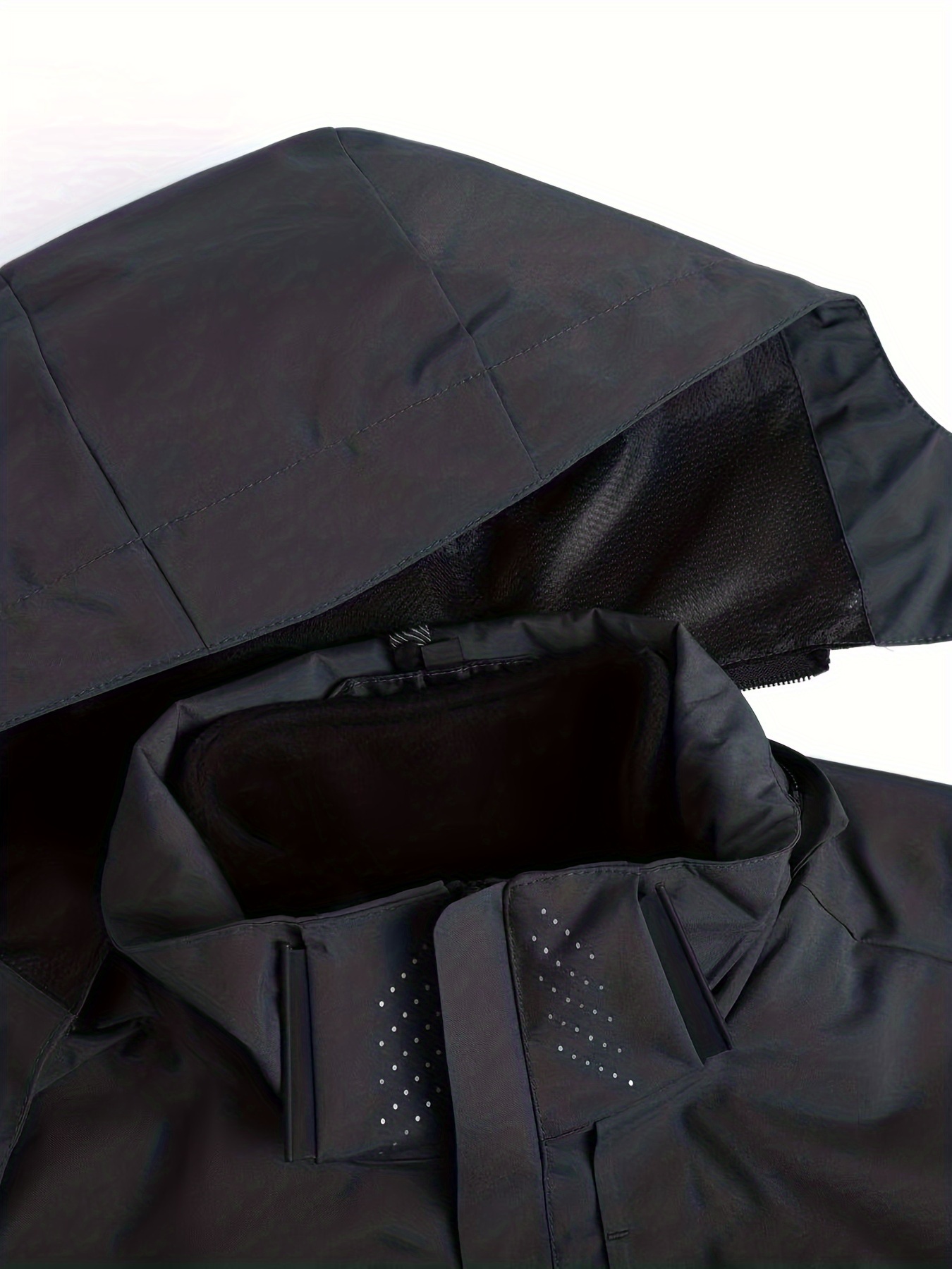 men's casual hooded waterproof windbreaker jacket coat - Temu Australia