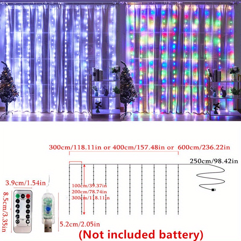 Holiday Wedding Fairy Light Garland Lights Bedroom Outdoor - Temu ...